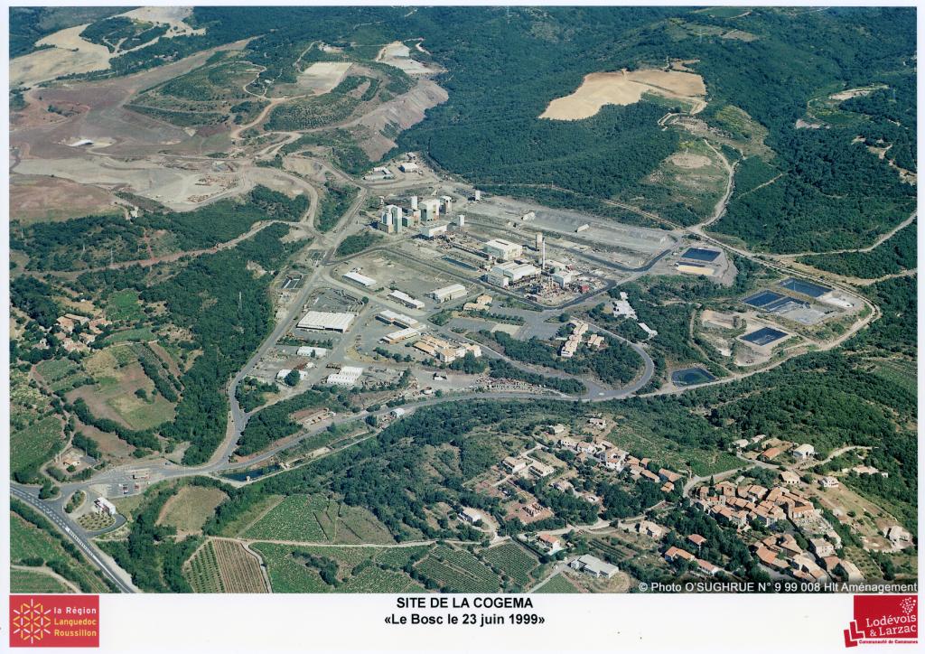 mine d'uranium de la COGEMA, puis AREVA, puis ORANO, actuellement ...