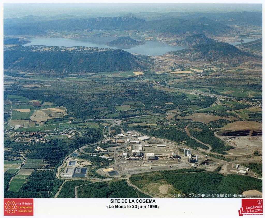 mine d'uranium de la COGEMA, puis AREVA, puis ORANO, actuellement ...